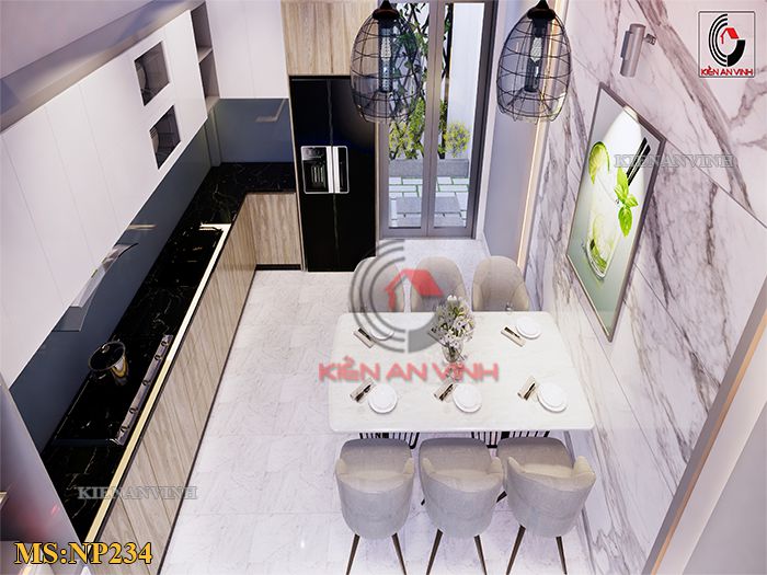 Mẫu nhà 3 tầng NP234 - Kiến An Vinh