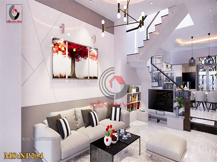 Mẫu nhà 3 tầng NP234 - Kiến An Vinh